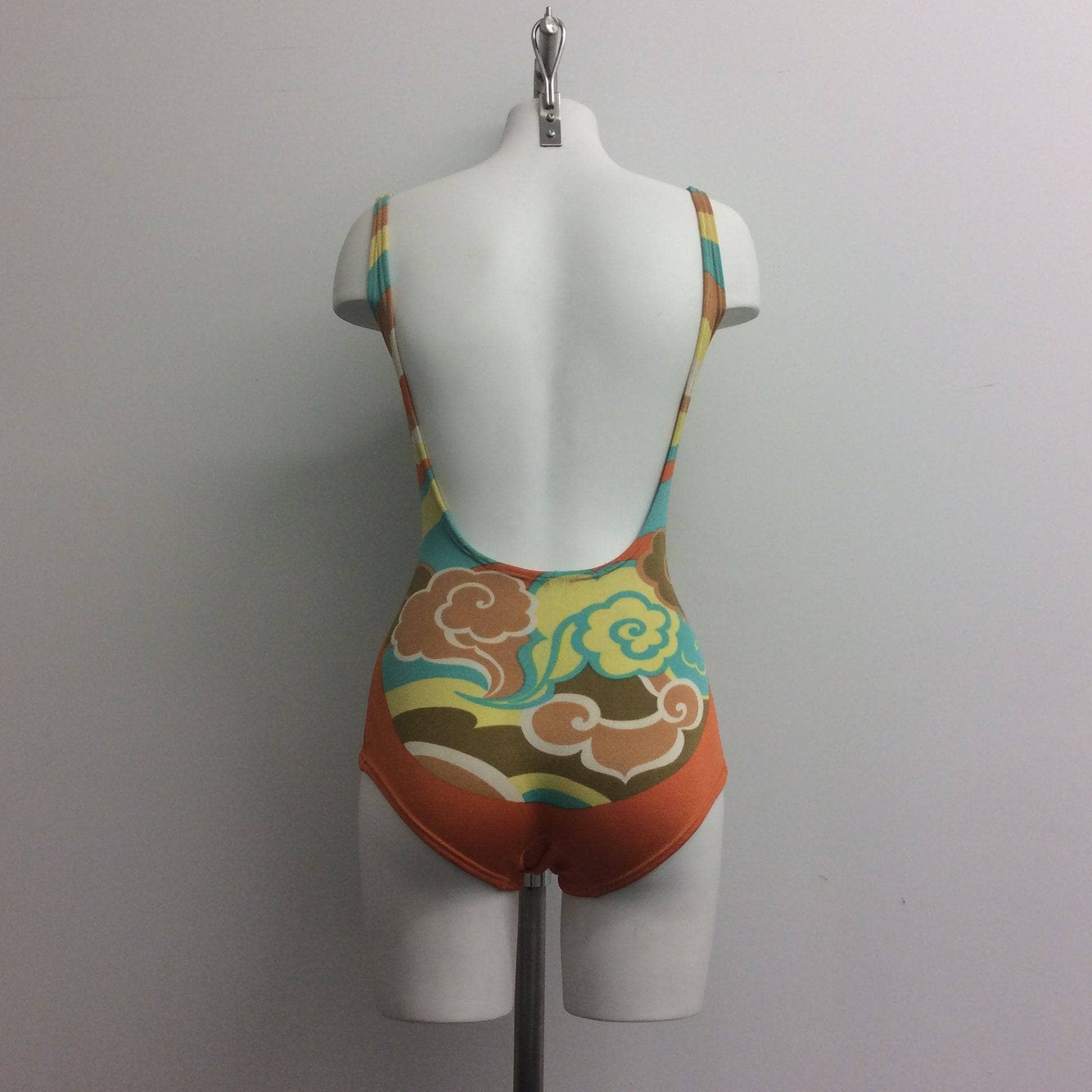 1960s One-piece Open Back Bathing Suit Small | Bohème Vintage – Boheme ...